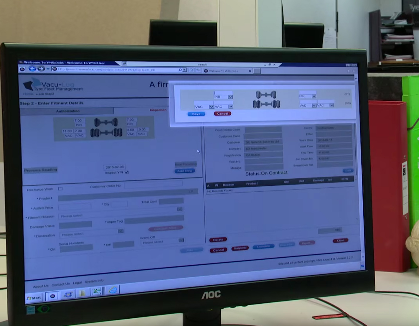 Operators Take Control Using Vacu-Lug’s Tyre Management System