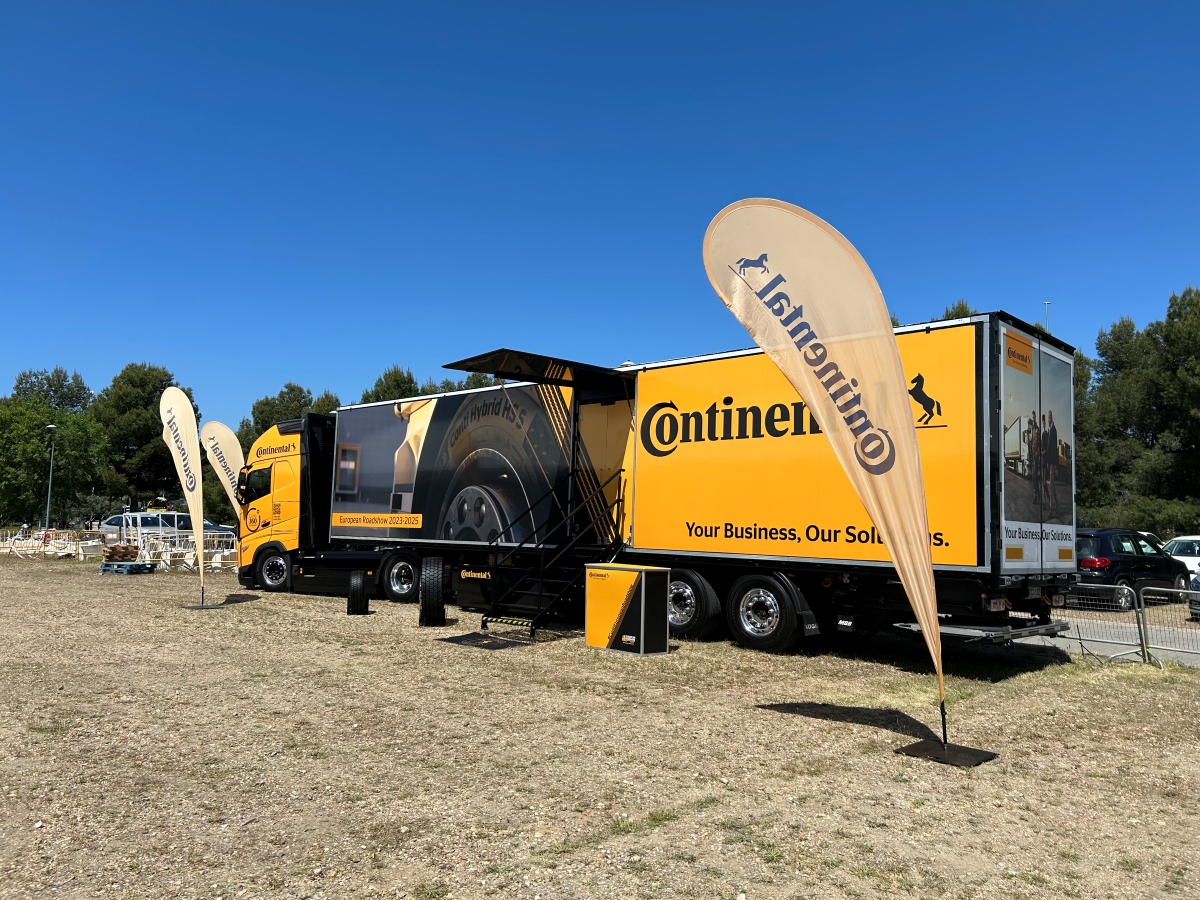 The Continental Roadshow Continues Its Tour Through Spain - Commercial Tyre Business
