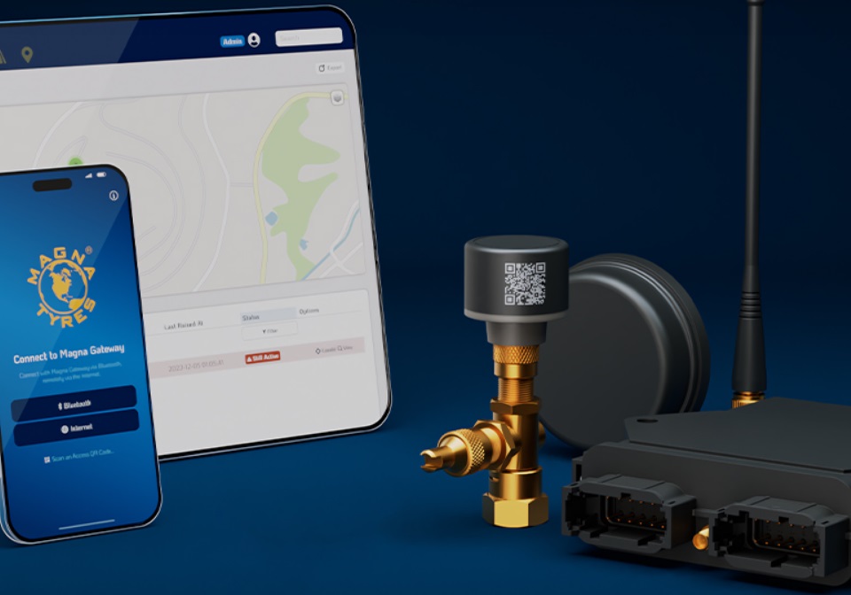 Magna TPMS Axle Monitoring - Commercial Tyre Business