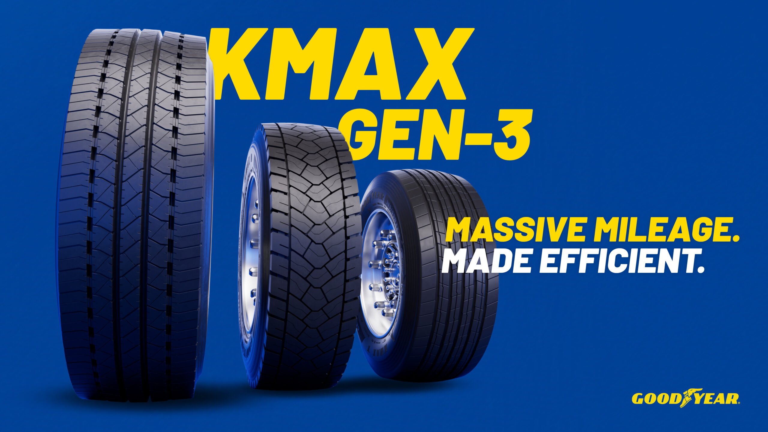 New Goodyear KMAX GEN-3: Mileage Focused Truck Tyres - Commercial Tyre Business